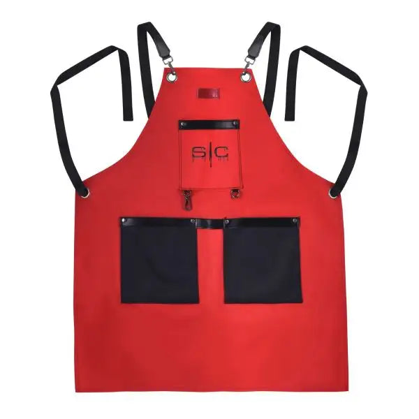 StyleCraft Red and Black Apron – BarberSupplies.com