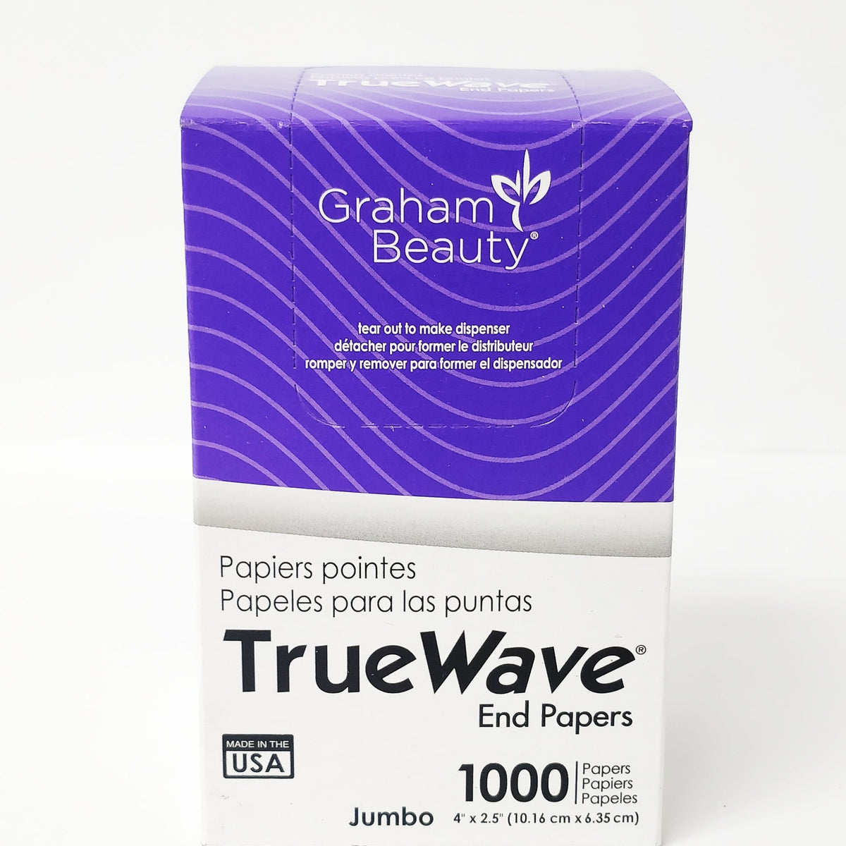 Graham Beauty Tru Wave End Papers 1000pc(4"*2.5") – BarberSupplies.com
